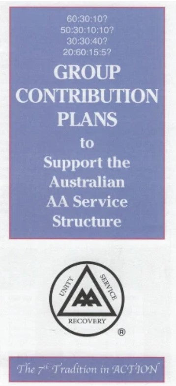 Group Contributions Plan – Alcoholics Anonymous